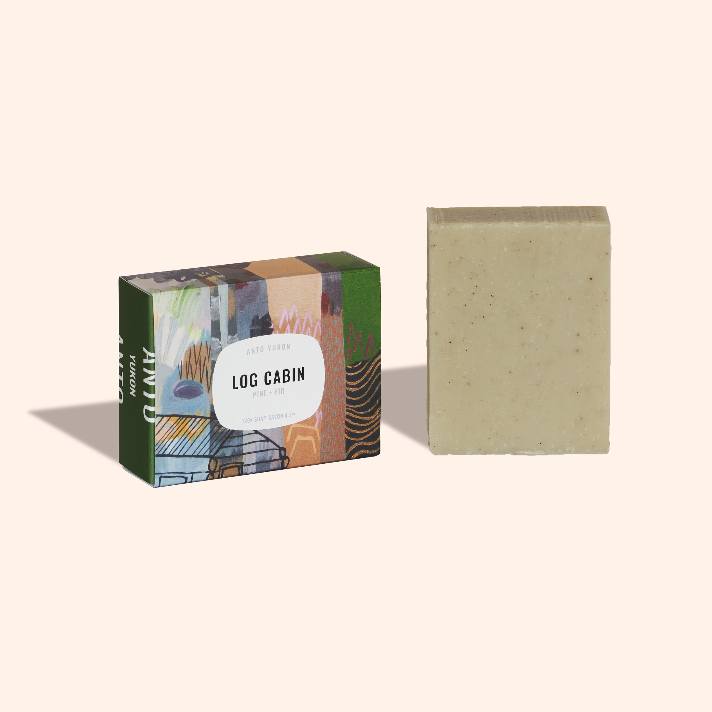 Log Cabin Exfoliating Soap | Anto Yukon | Specialty Exfoliating Soaps ...