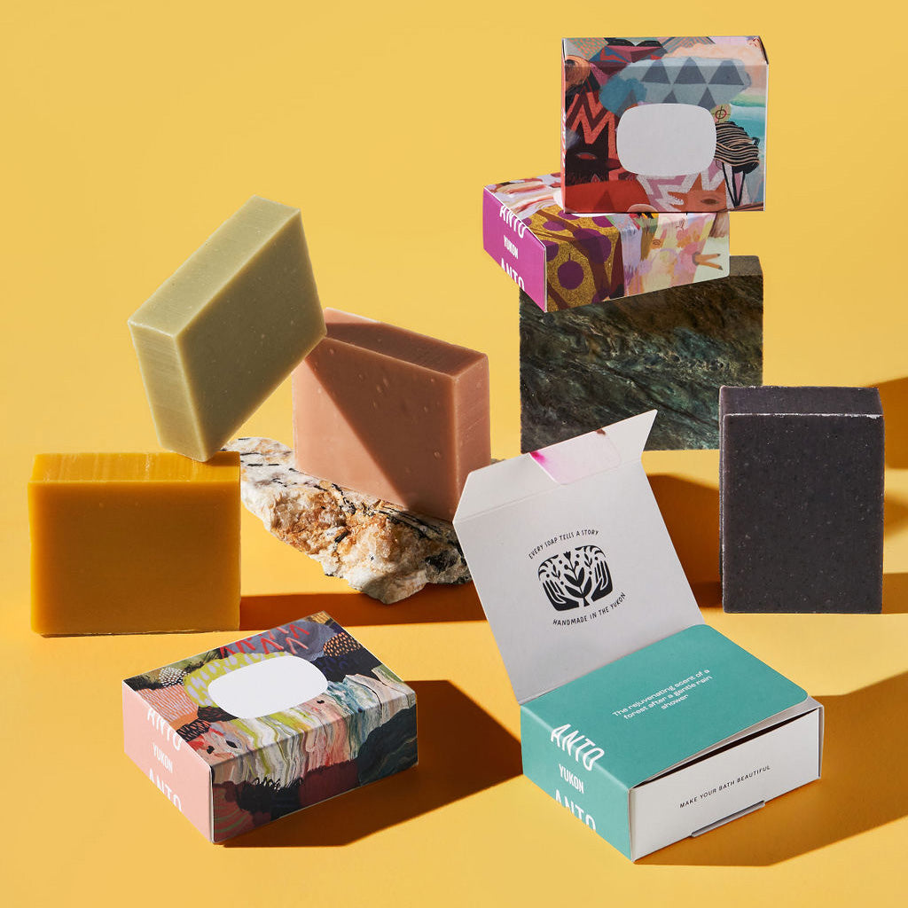 Customizable Evergreen + Mint Bar Soap | ANTO YUKON